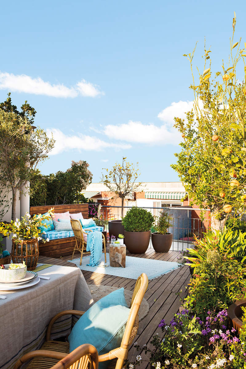 Casas con terraza que nos chiflan