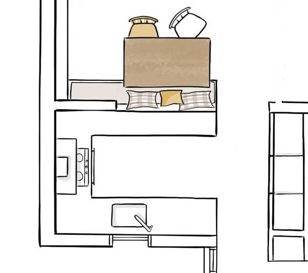 Cocinas mini: 8 propuestas con soluciones que multiplican los metros