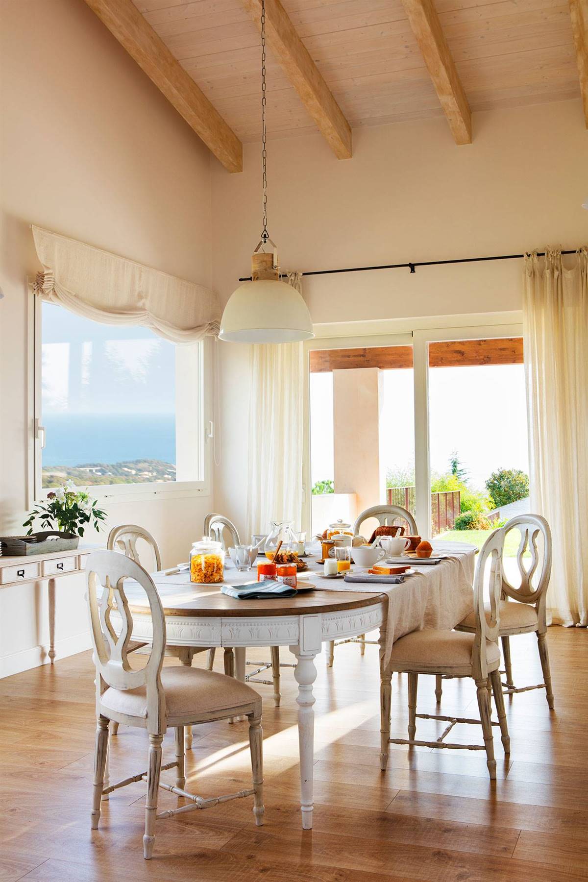 Comedores blancos: fotos e ideas de decoración