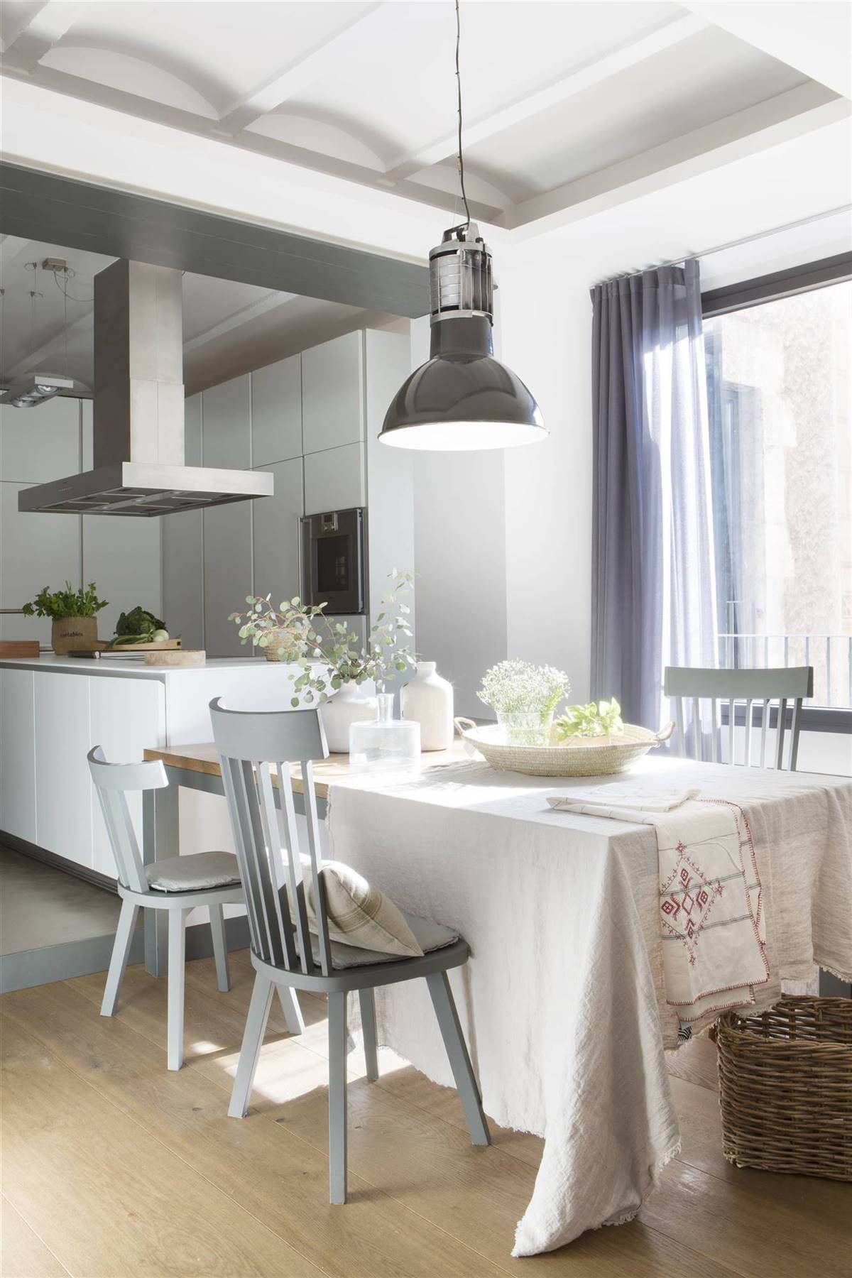 Comedores blancos: fotos e ideas de decoración