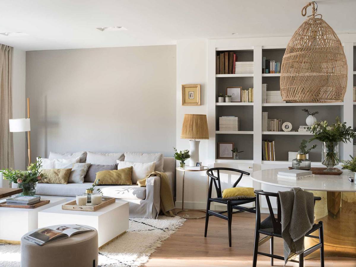 Cómo combinar el color gris para decorar el salón con estilo y ...