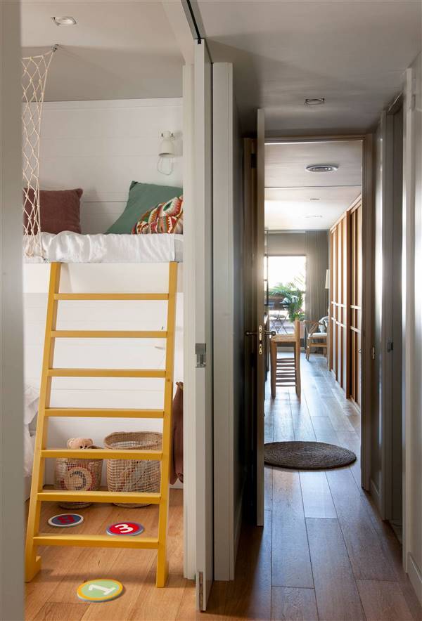 55 pasillos muy bien decorados y aprovechados