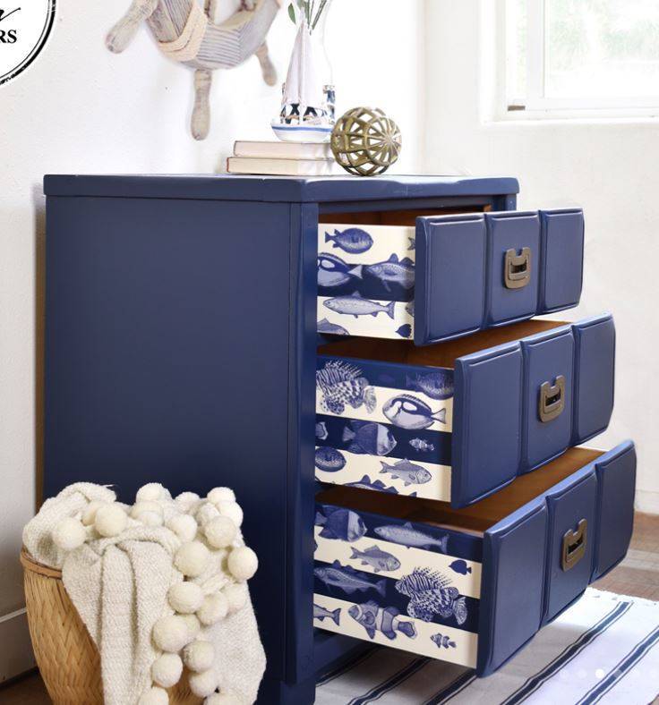 15 cómodas customizadas con transfer para decorar muebles espectaculares