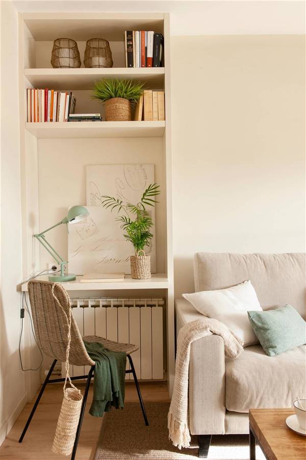 Muebles de doble uso para ampliar el espacio