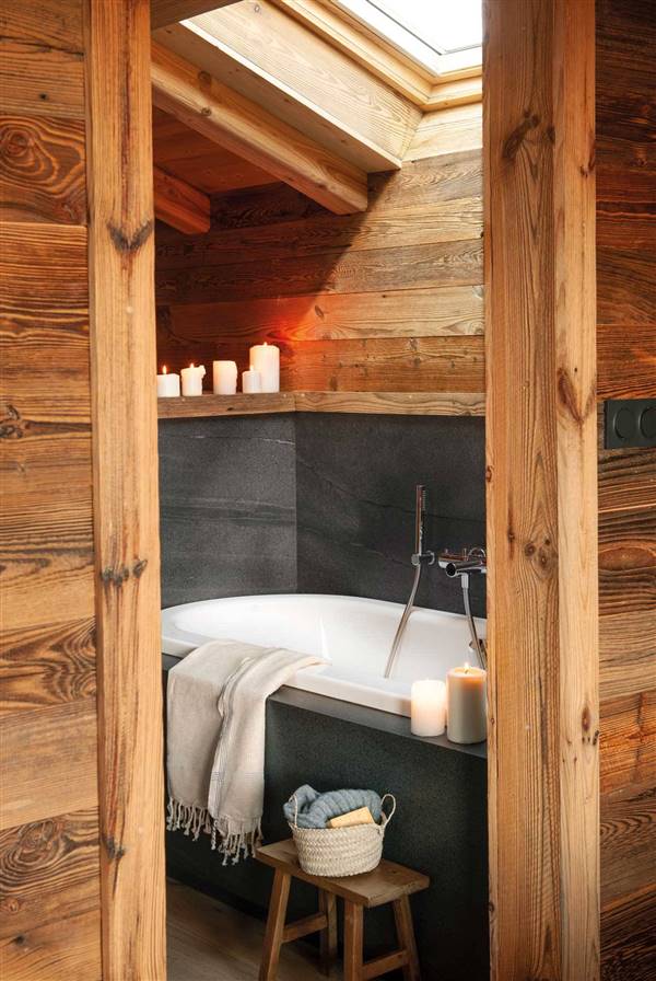Baños rústicos: los 60 mejores de El Mueble