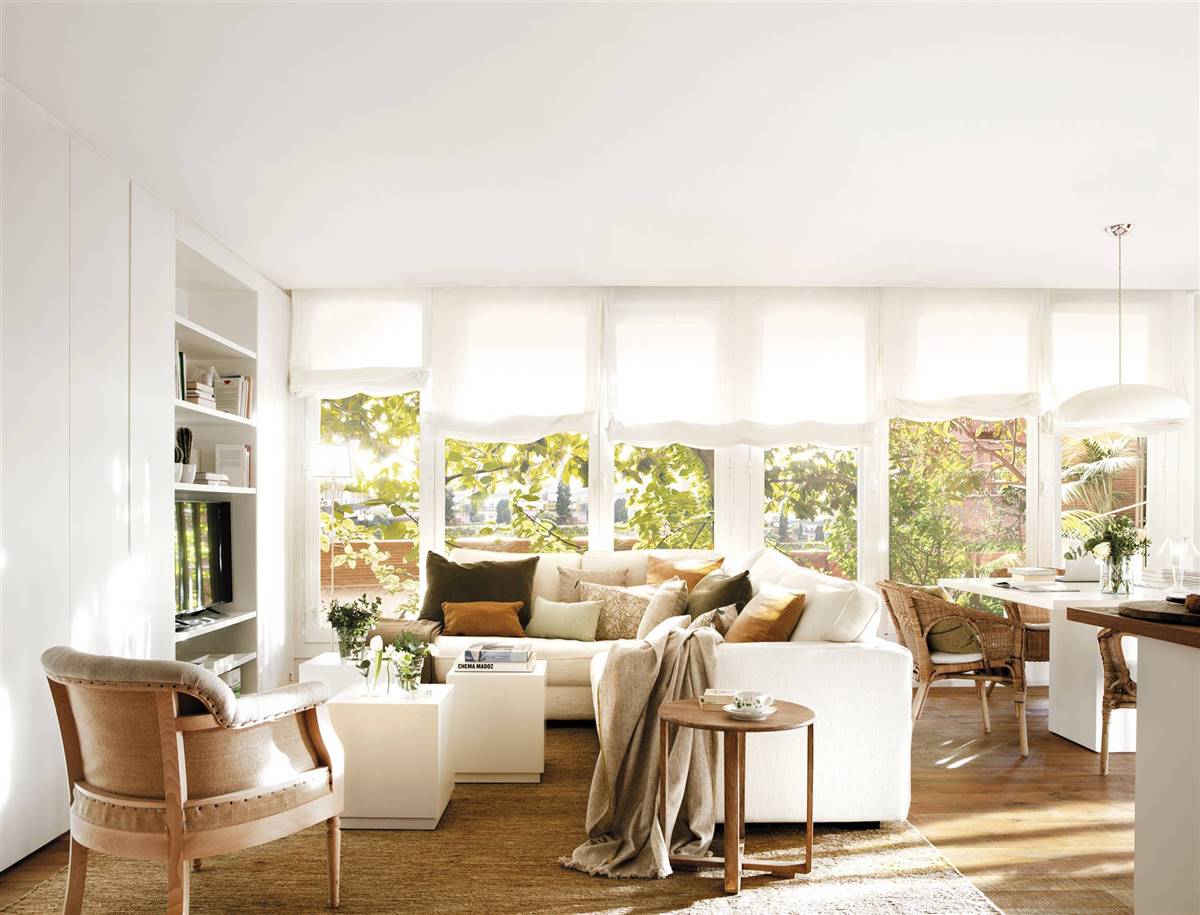 Sofás blancos: todas las ventajas de un básico infalible en decoración