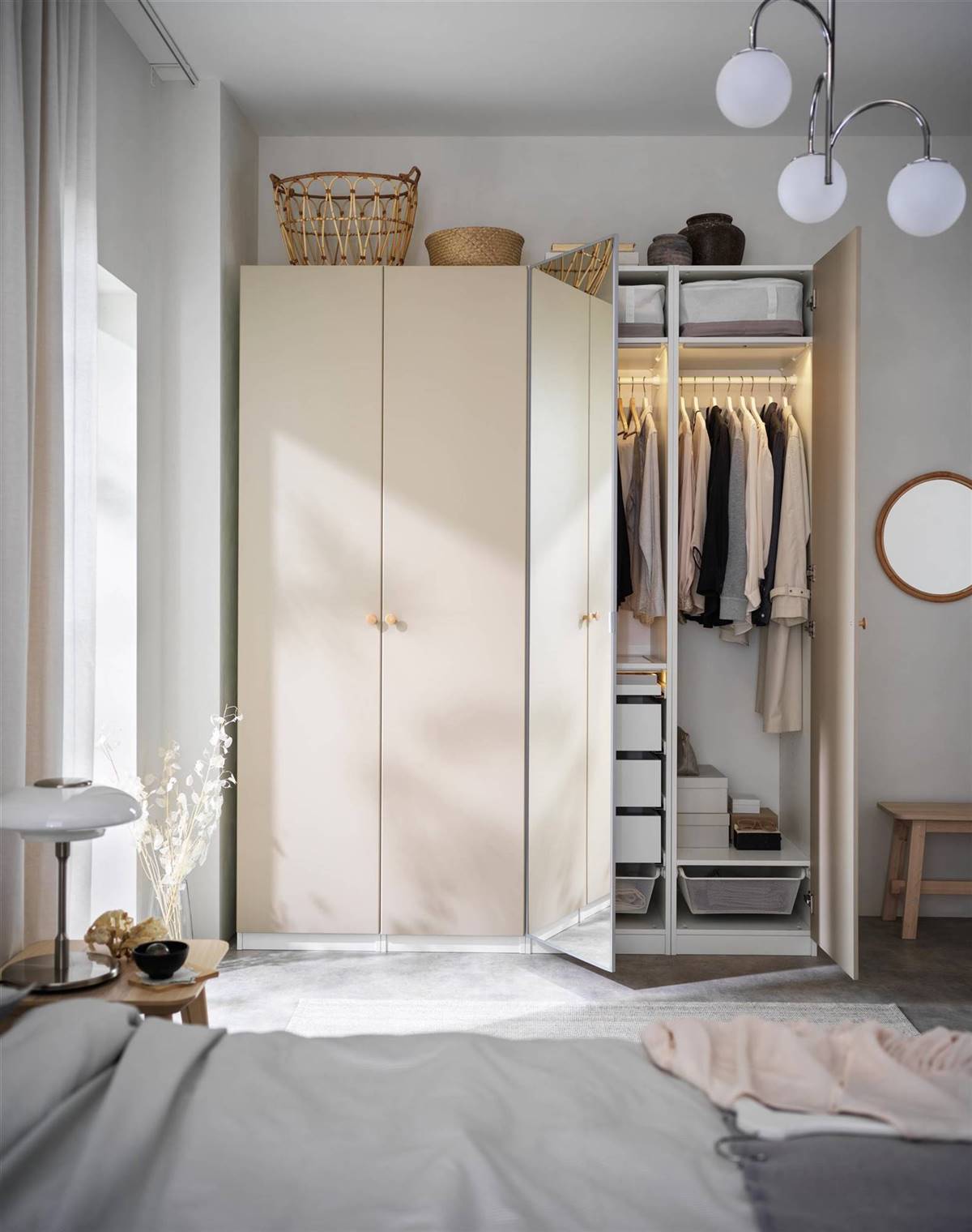 26 Ideas para armarios vistas en el catálogo de Ikea