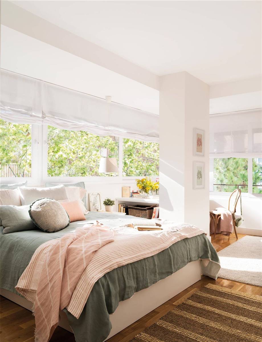 Cómo decorar un dormitorio grande con buen gusto