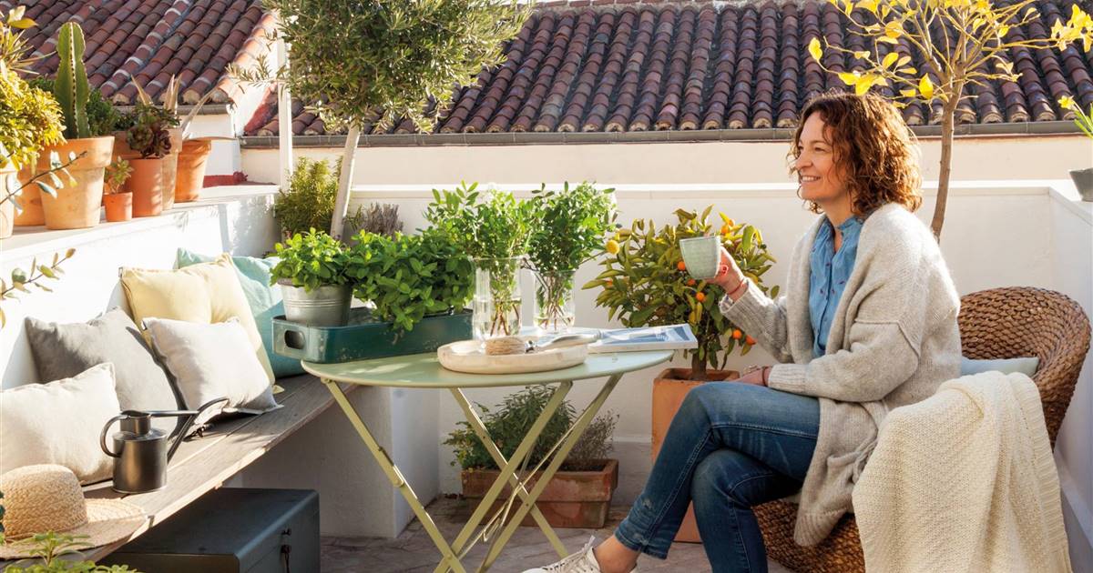 15 comedores para balcones que te abrirán el apetito