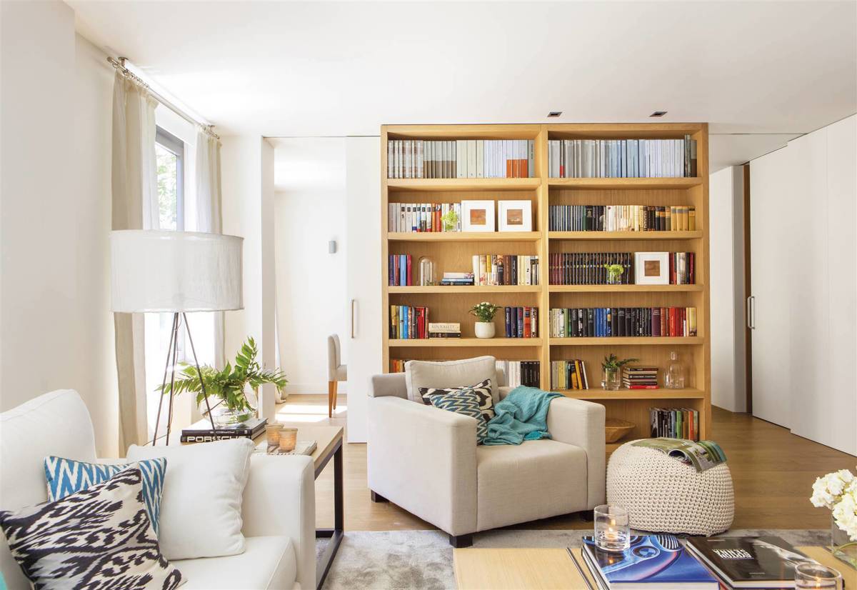 Librerías modernas para el salón: 21 ideas con estilo y muy decorativas ...