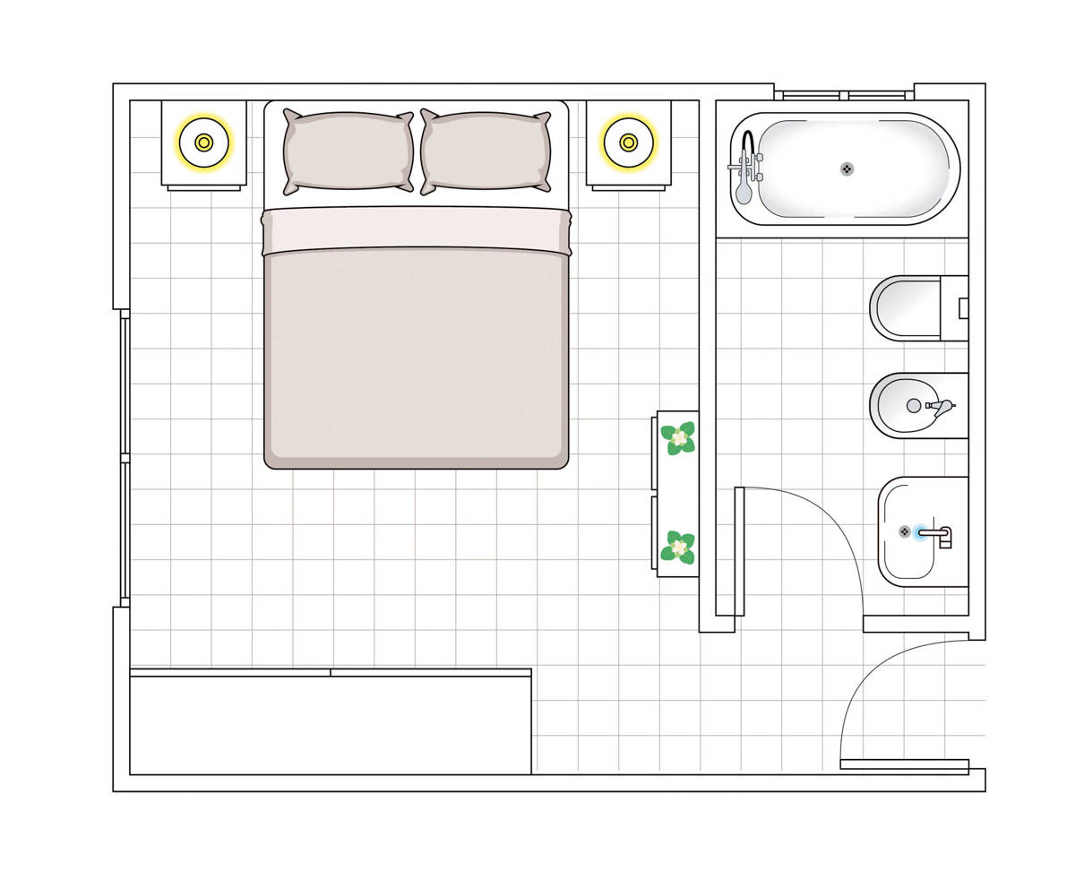 Cómo distribuir el dormitorio: guía con planos