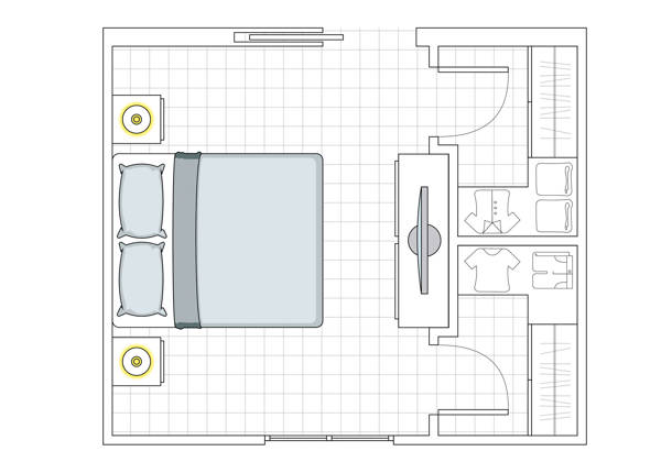 Cómo distribuir el dormitorio: guía con planos