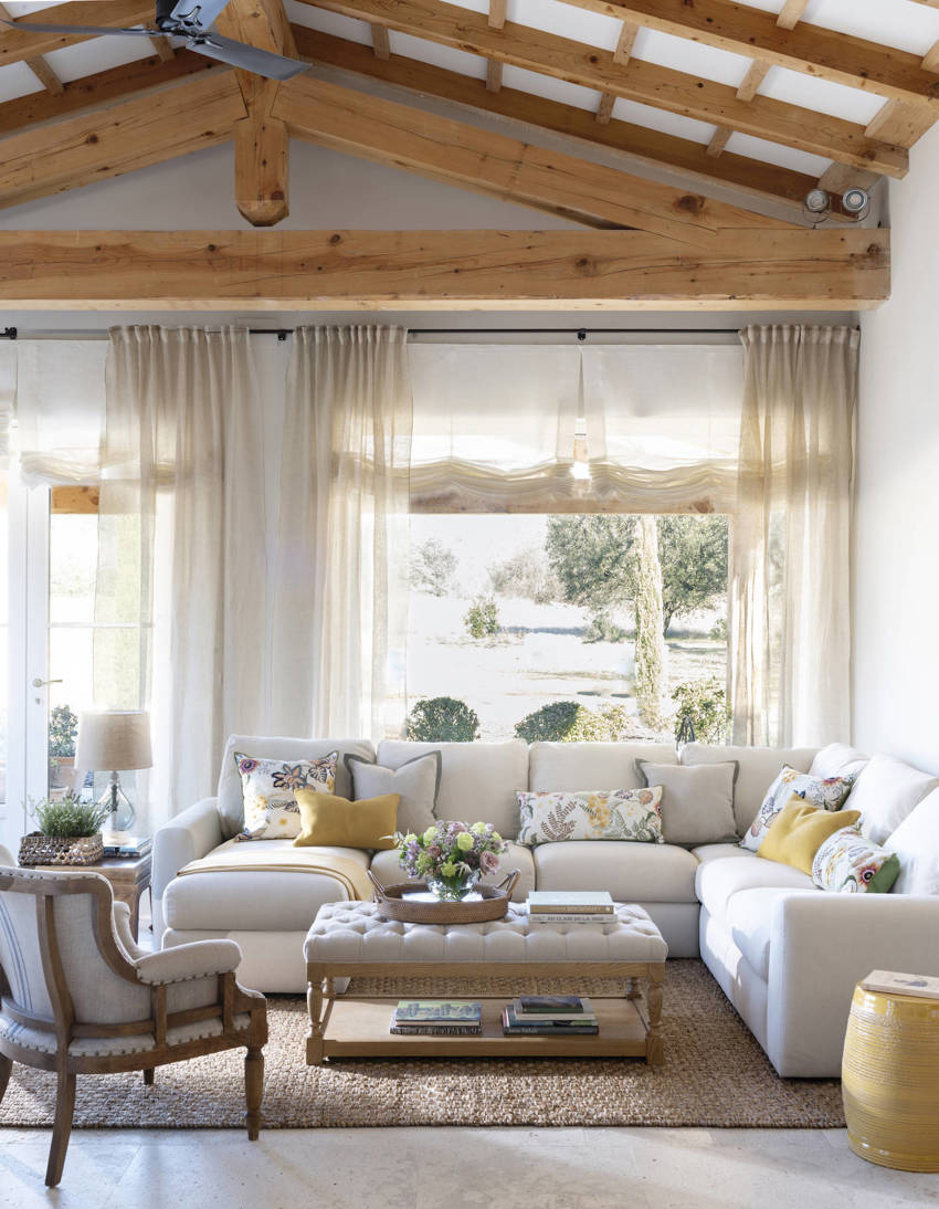 23 FOTOS e ideas que demuestran por qué combinar cortinas y estores es ...