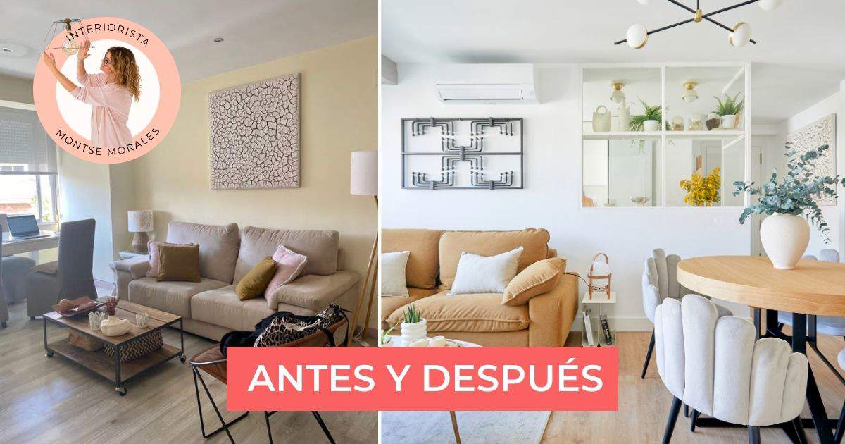 Antes y después: de MINI PISO repleto de trastos a piso pequeño ...