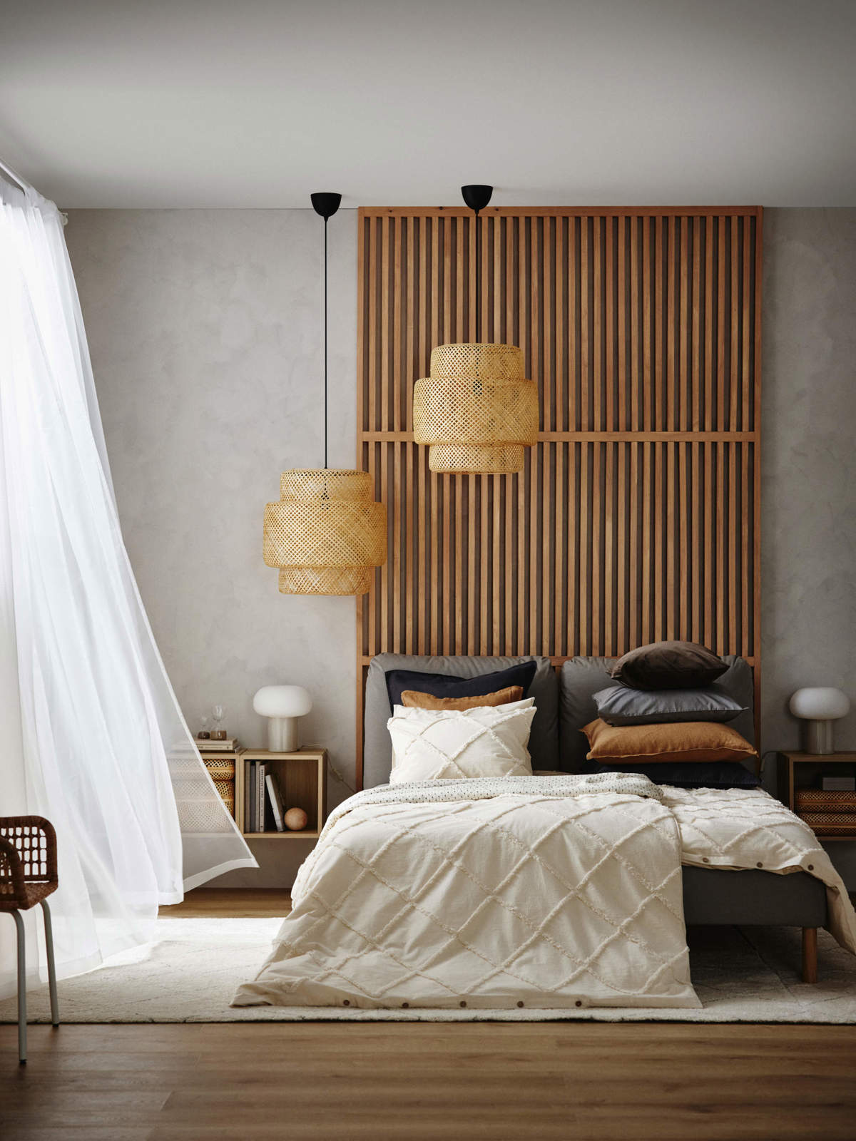 Súmate a la tendencia de los listones de madera: decorar las paredes ...