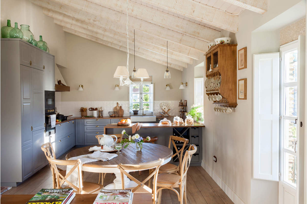 Cómo decorar una casa de pueblo con poco dinero y que te quede como en ...