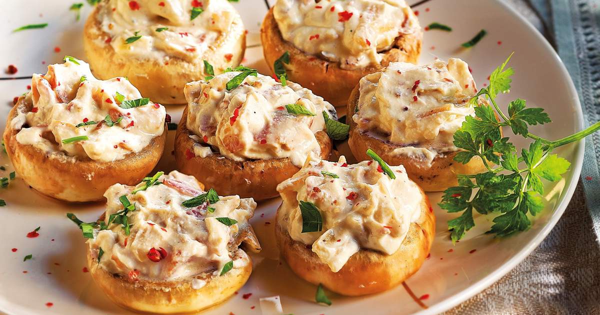 6 rellenos de champiñones que no son los típicos: deliciosos, fáciles ...