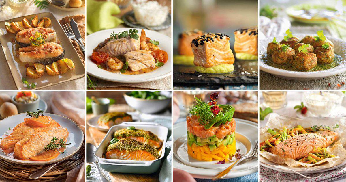 24 recetas con salmón fáciles, sabrosas, saludables y ¡muy variadas!