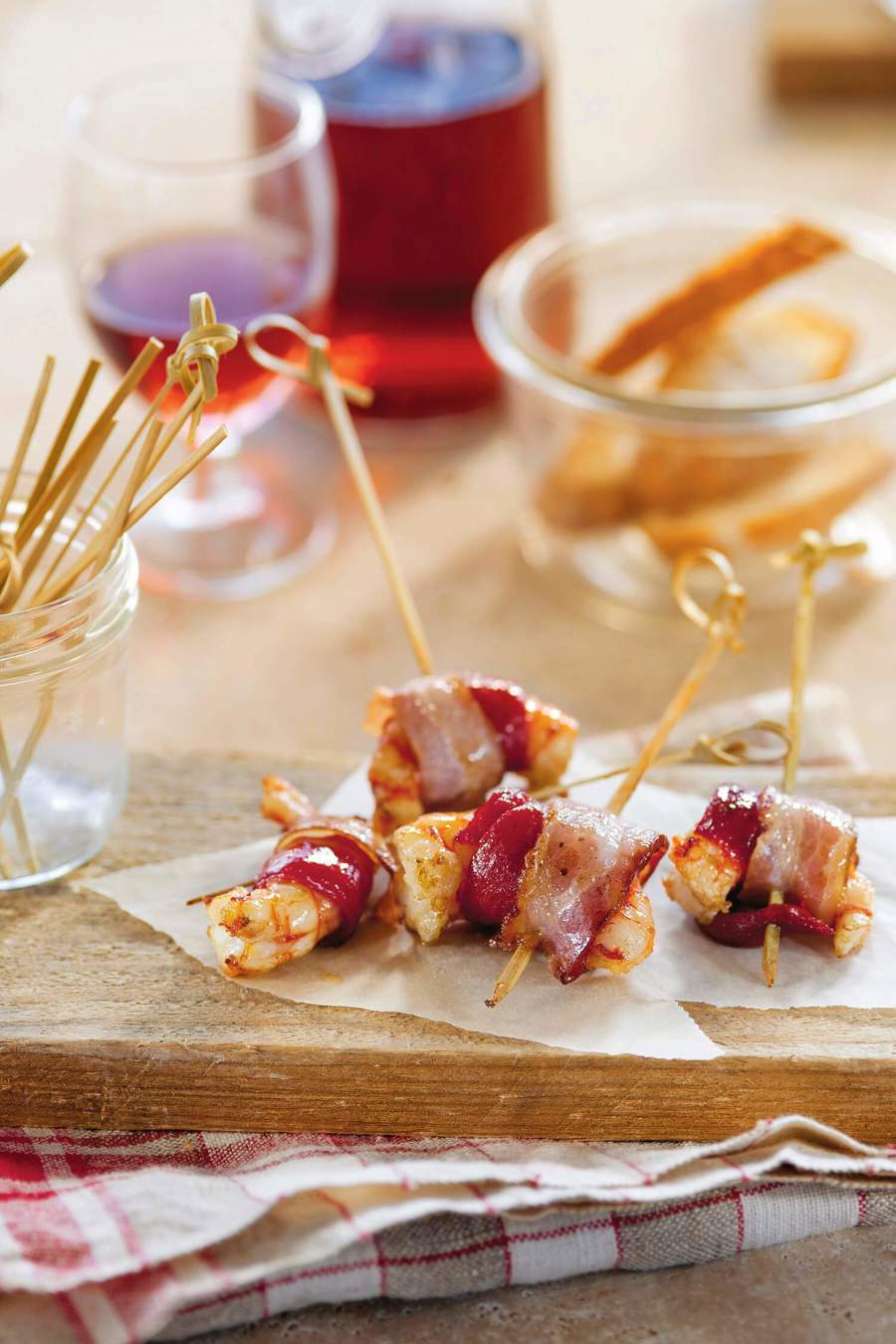 10 ideas de aperitivos deliciosos y baratos con jamón y beicon para ...