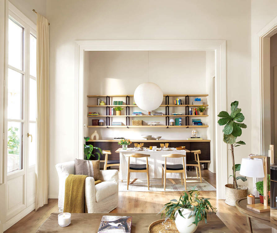 Los espectaculares salones que verás en la revista de El Mueble de este mes: acogedores y llenos ...