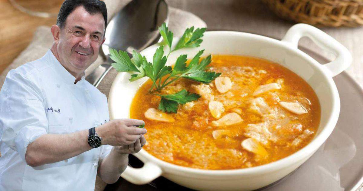 Sopa De Ajo El Truco De Martín Berasategui Para Darle Un Extra De
