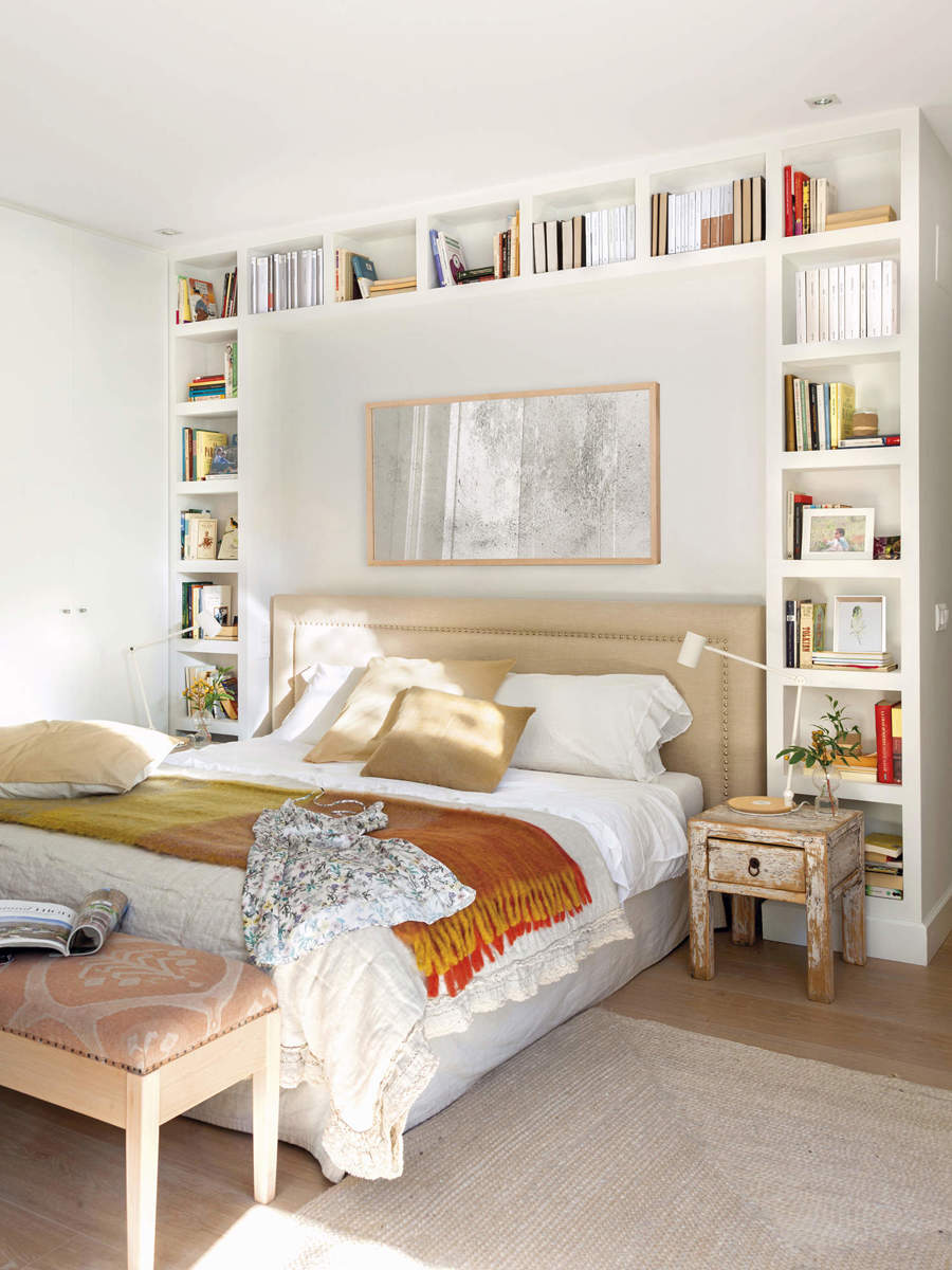 17 ideas originales para decorar con libros más allá de la estantería