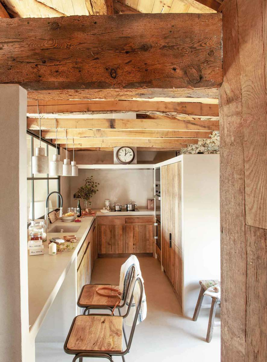 Cocinas pequeñas y estrechas: 20 FOTOS e ideas estilosas y con ...