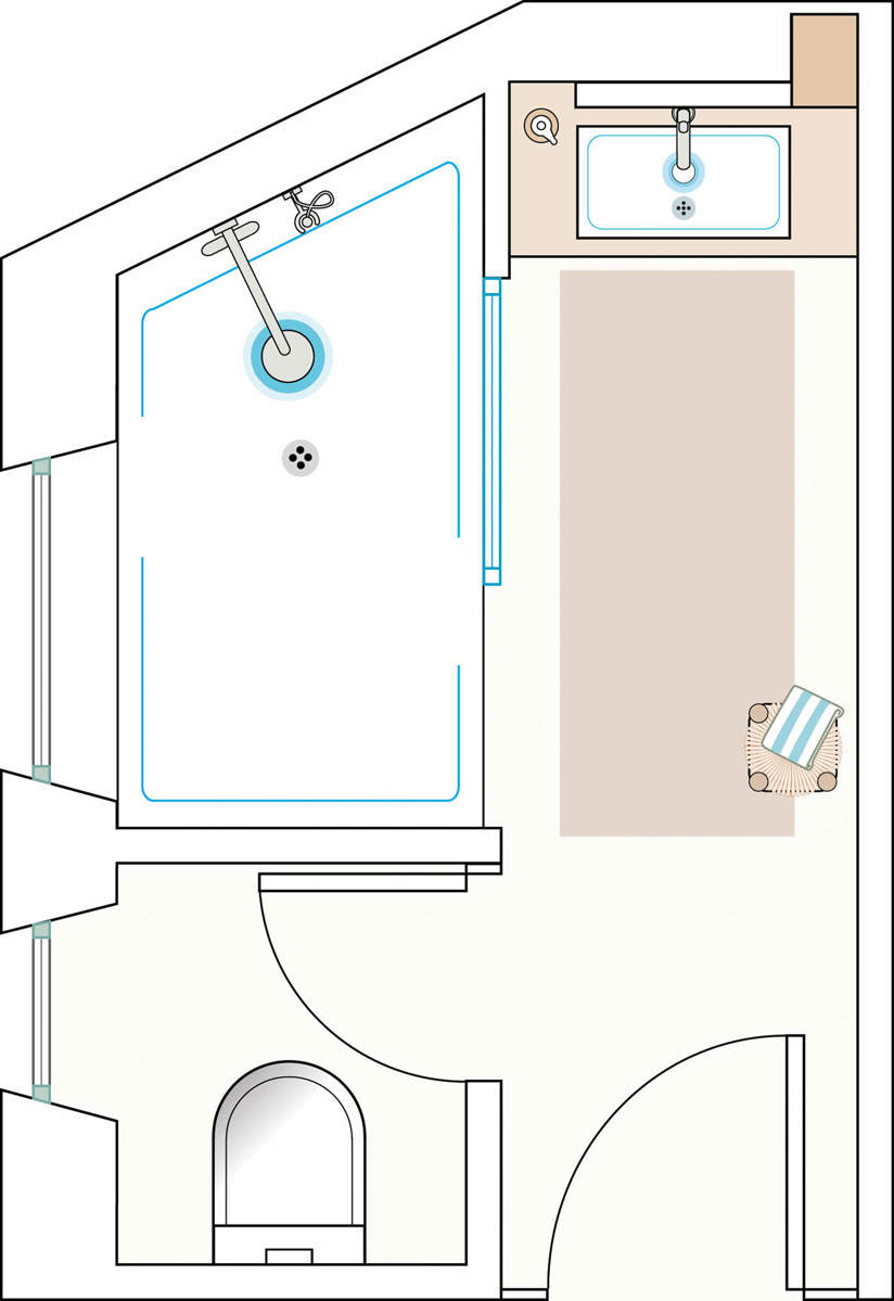 Más de 15 PLANOS de baños de la revista El Mueble que te inspirarán en ...