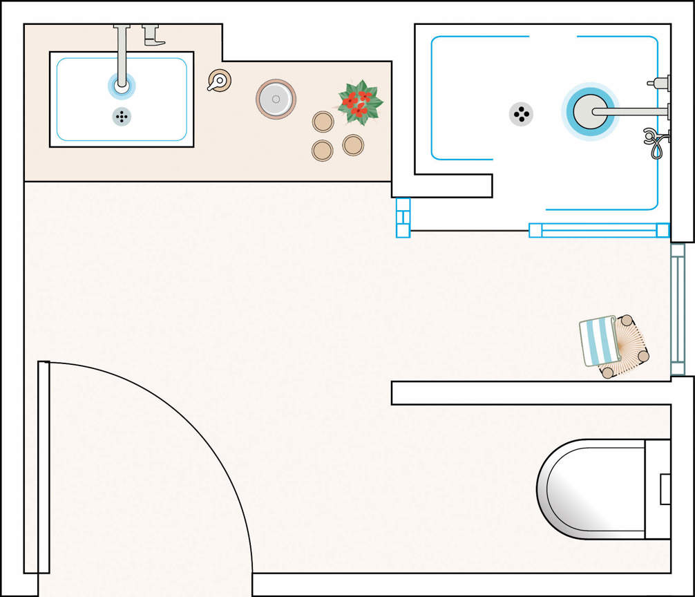Más de 15 PLANOS de baños de la revista El Mueble que te inspirarán en ...