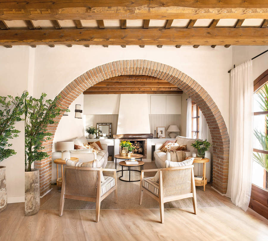 Salones con arcos decorativos: 6 FOTOS e ideas de la revista El Mueble ...