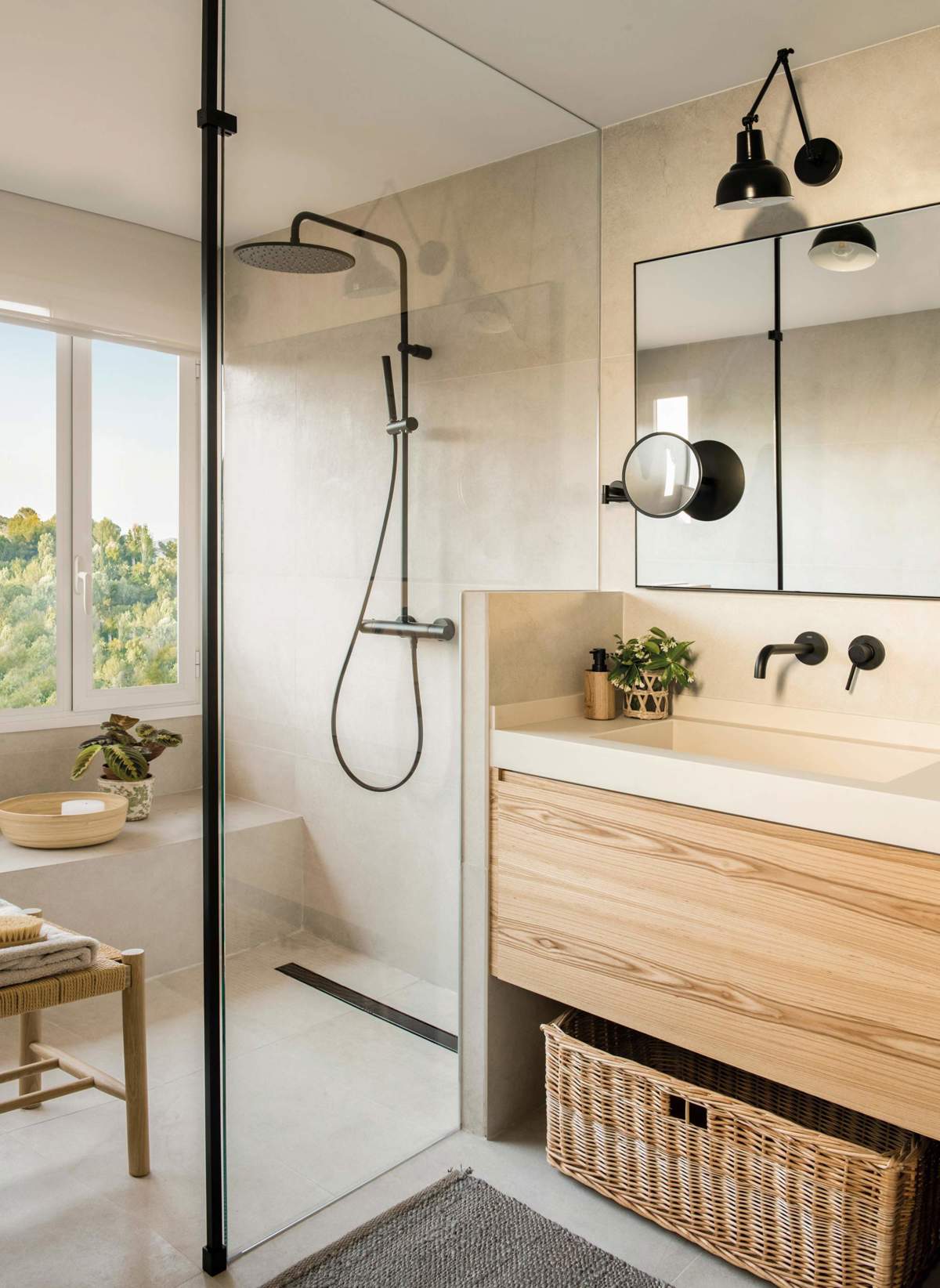 Baños pequeños modernos: 19 ejemplos elegantes, MUY estilosos y llenos ...