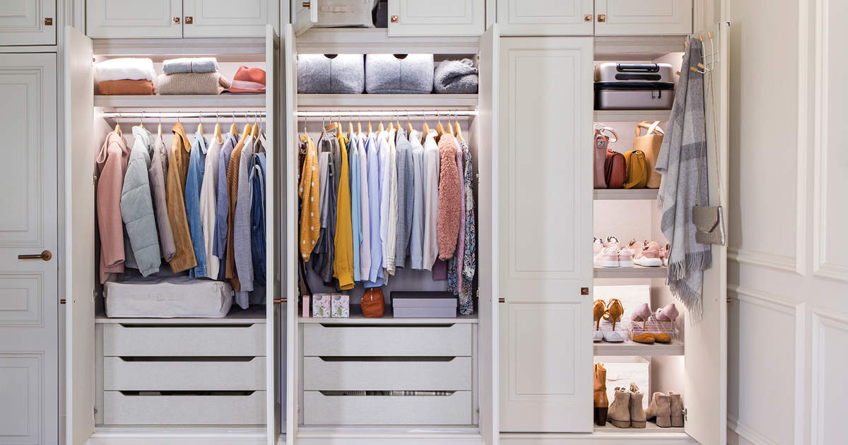 Cómo organizar y diseñar un armario empotrado por dentro (la solución ...