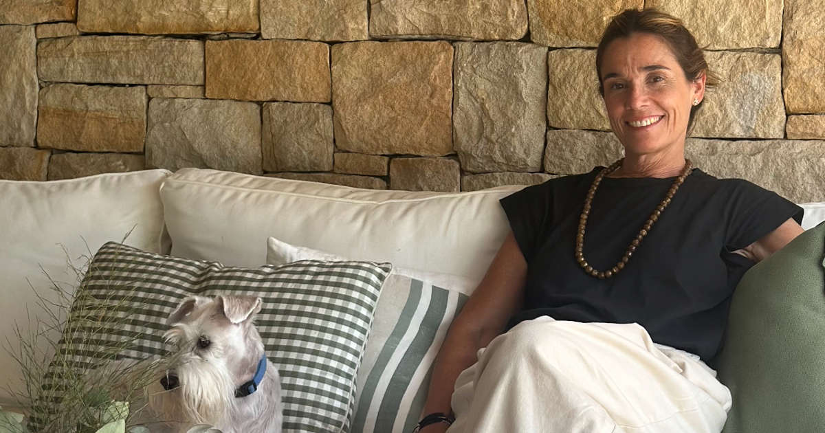 Sandra Gibert, interiorista: "Cuando decoras la terraza, si solo ...