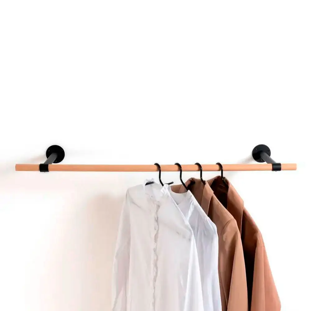 Percheros de pared muy decorativos que te ayudan a mantener el orden