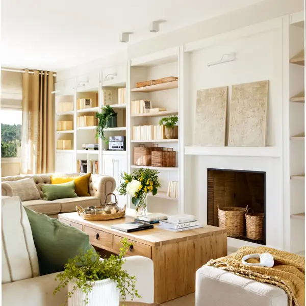 No escondas la televisión: 7 salones REALES de El Mueble estilosos y prácticos con televisores a ...