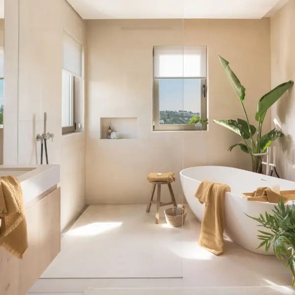 Un baño pequeño (de 3m2) con ideas modernas y sencillas para ganar ...