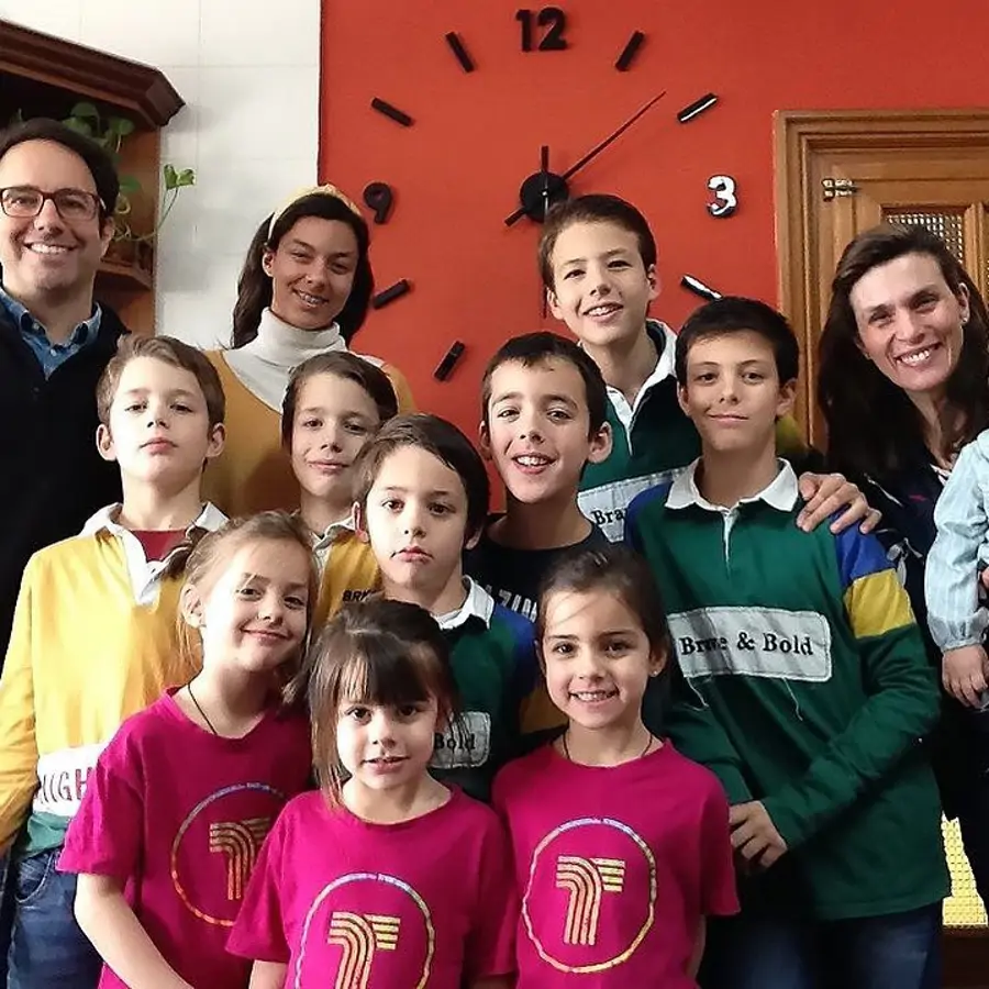 Chema Cebrián, padre de 11 hijos: "Dos lavadoras diarias caen. Menos ...