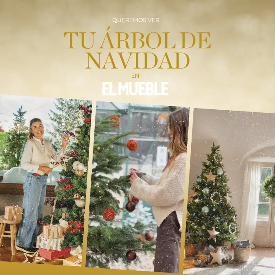Queremos ver tu árbol de Navidad y publicarlo en El Mueble
