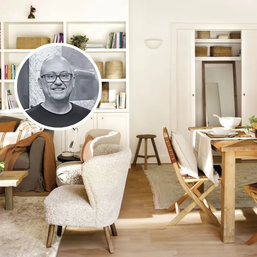 Antonio Molina, pintor: "Recomiendo pintar toda la casa del mismo color ...