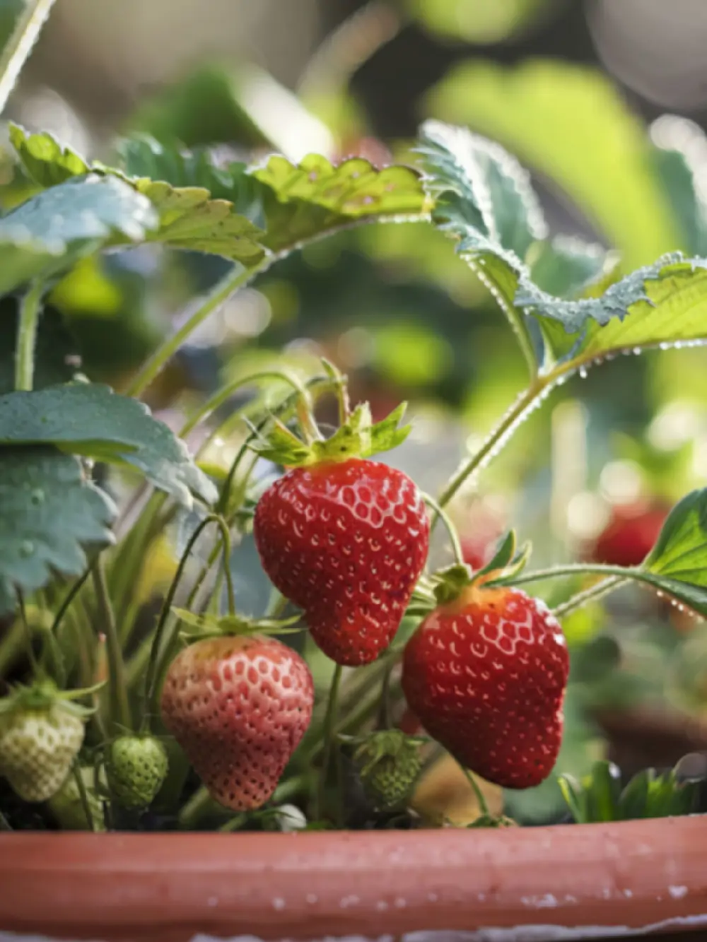 Cómo plantar fresas en maceta dentro de casa y disfrutar de tu propia fruta