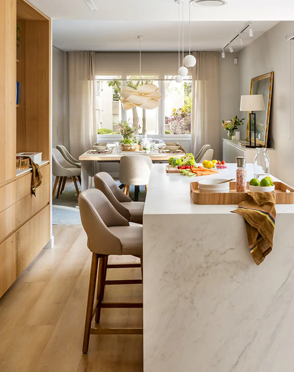Cómo diseñar una cocina abierta e integrada con el resto de la casa de ...