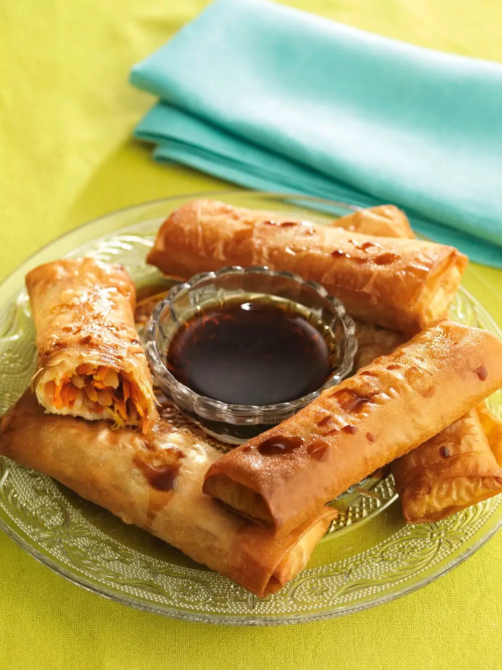 Rollitos de primavera para freidora de aire: fáciles, crujientes y ...